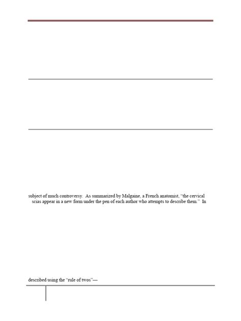 Deep Neck Absess Spaces Pdf Vertebra Neck