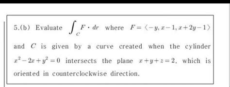 solved 5 a an object moves along a curve c given by a