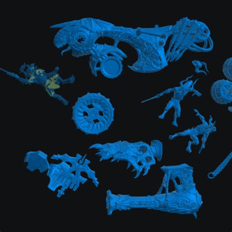 3d File Chaos Demon Daemon Red Wrath Skullcannon 🧛 ・3d Printable Model To Download・cults