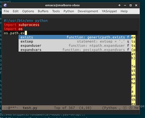 Auto Complete Mode Jedi Popup Window How To Make It Larger Than Its Parent Frame Emacs