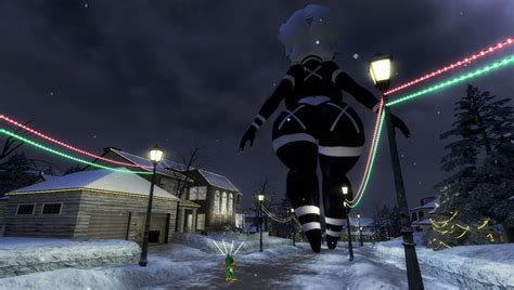 A Giantess Among Christmas By Trc Tooniversity On Deviantart