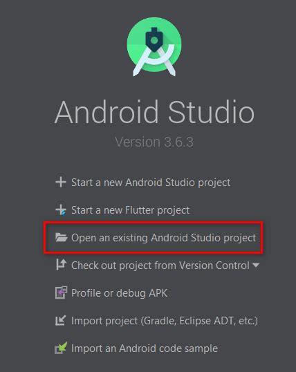 How To Import Existing Flutter Project In Android Studio Yunus