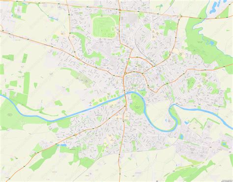 Hereford Vector Map Modern Atlas Aipdf Boundless Maps