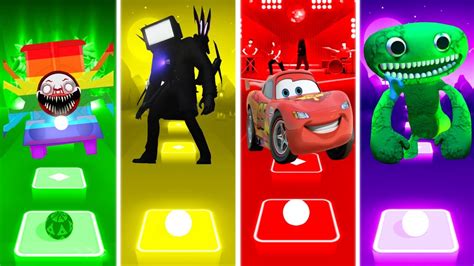 Choo Choo Charles Rainbow Vs Titan Tv Man Vs Lightning Mcqueen Vs Jumbo