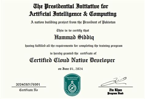 Hammad Siddiq On Linkedin Cloudnative Piaic React Nextjs Docker Kubernetes Aws Linux