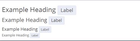 Bootstrap Tutorial Bootstrap Labels