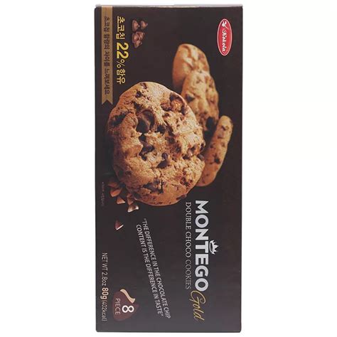 Kokola Montego Gold Double Choco Cookies 80g Order Online Tops