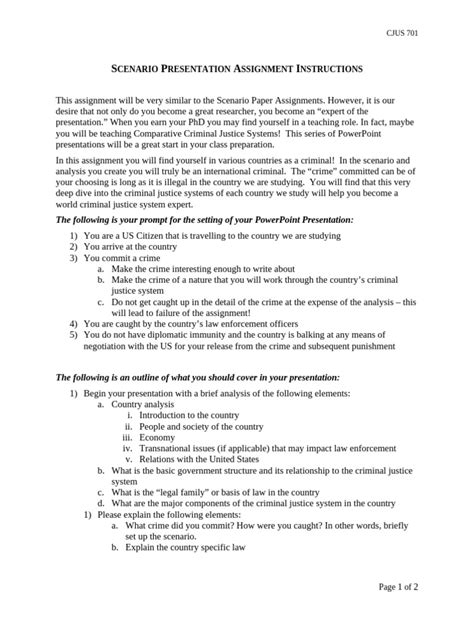 China Power Point Scenario Presentation Assignment Instructions 2 Vulgeih Pdf Crimes