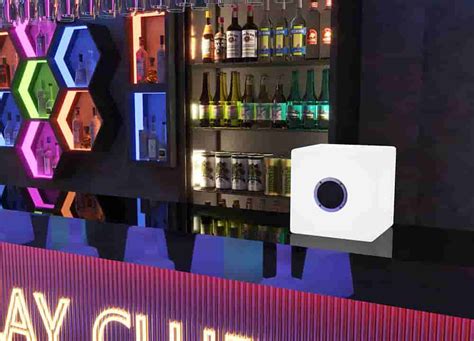 Led Light Cube Bluetooth Speaker Urban Sound Colorfuldeco