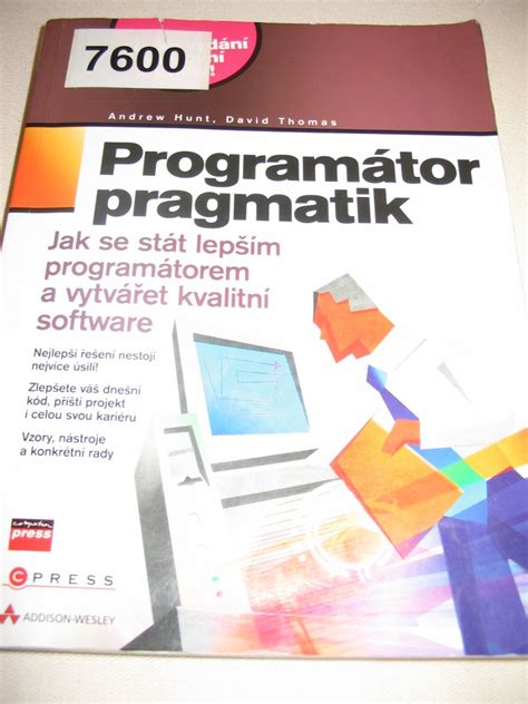 The Pragmatic Programmer