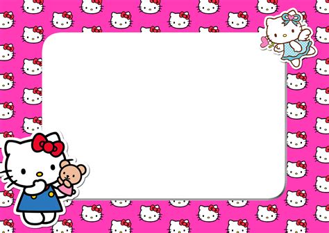 Hello Kitty Pink Head Png Frame Hello Kitty Clip Art Library