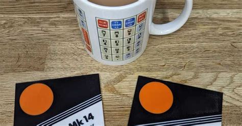 Science Of Cambridge Mk14 Beermat Coaster By Colinjhaynes