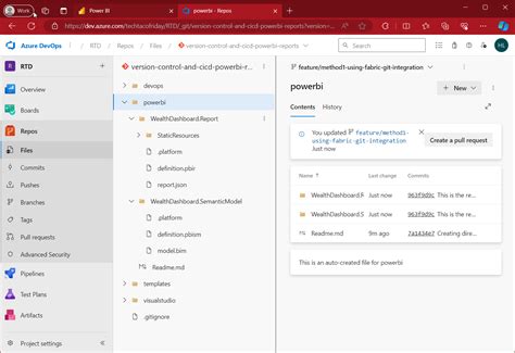 Version Control And Cicd Your Power Bi Reports Using Fabrics Git Integration And Deployment Pipelines