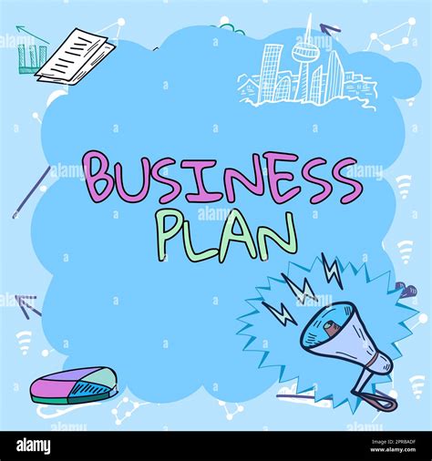 Text Caption Presenting Business Plan Word Written On Structural Strategy Goals And Objectives