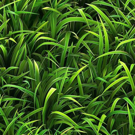 Realistic Grass Tile Premium Ai Generated Image