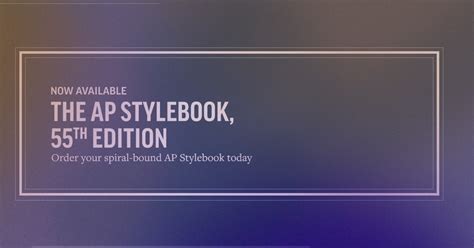 The Associated Press Style Guide 2017