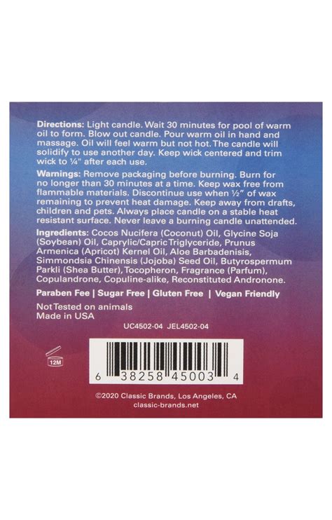 Mood Candle Sex A Licious Ravenous Raspberry 4 Oz Jar Jel4504 04