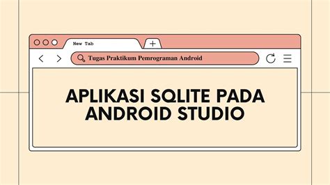 Demo Aplikasi Sqlite Pada Android Studio YouTube