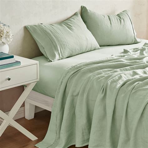 Natural Home European Flax Linen Sheet Set 100 Linen Bedding Di Home