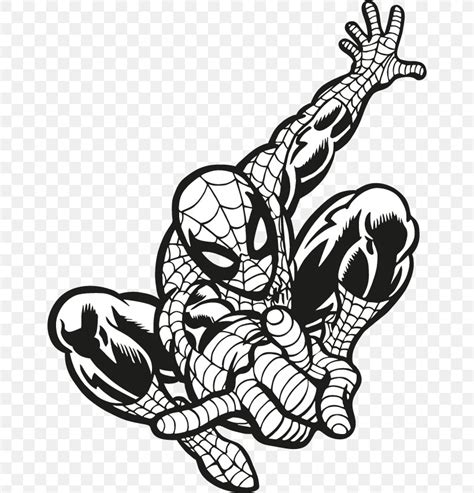 Spiderman Black And White Clipart 10 Free Cliparts Download Images On