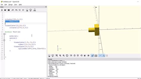 Openscad Rotate Youtube