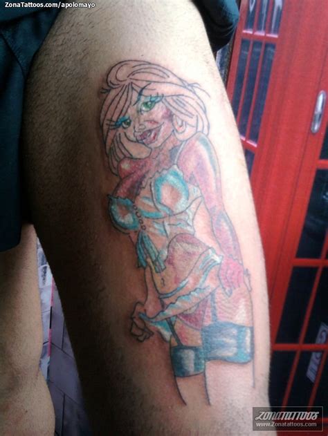 Tattoo Of Pin Ups