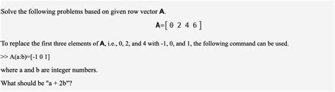 solved solve the following problems based on given matrix b