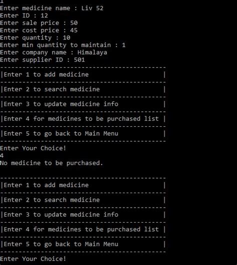 Medical Inventory System Project In Python With Source Code And Report