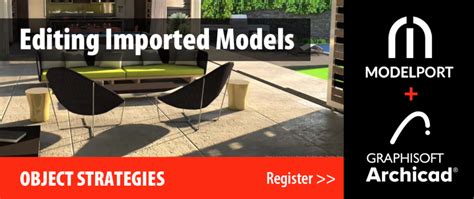 Editing Imported Objects In Archicad Archvista