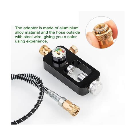 Scuba Diving Tanks Refill Adapter Set Oxygen Cylinder Adapter Outdoor Diving Accessory With