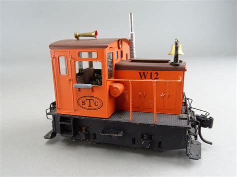 O Brass Model Lee Snover Stc 25 Ton Diesel Locomotive Switcher Custom