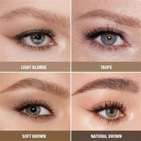 Taupe Brow Lift Eyebrow Pencil Charlotte Tilbury Eyebrow Color For
