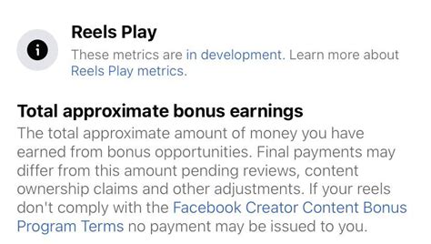 Facebook Reels Monetization Pay Rfacebook