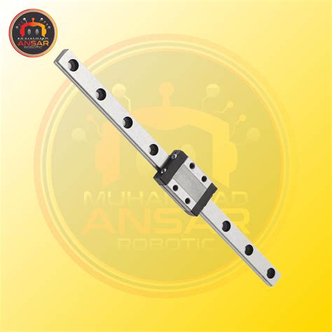 Miniature Linear Slide Rail With Block Ma Robotic