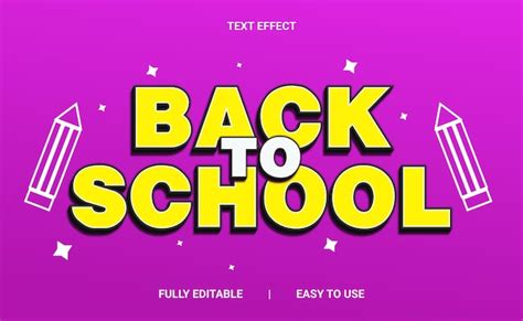 Premium Vector 3d Text Effect Fully Editable