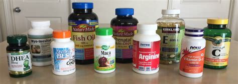 Supplements Taken Before Ivf Cycle Running With Infertility