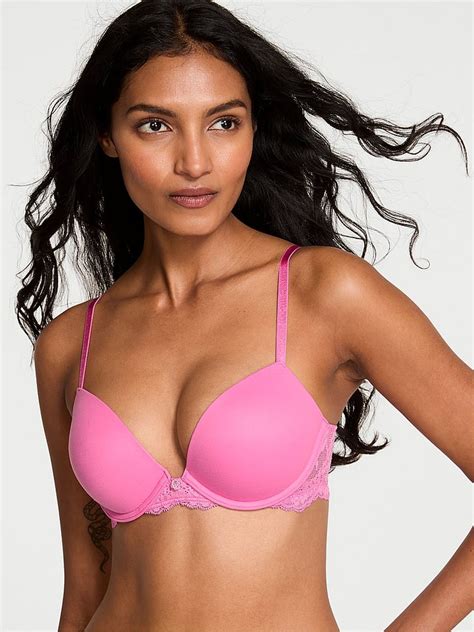 Rose Garden Pink Push Up Bra Victorias Secret Uk