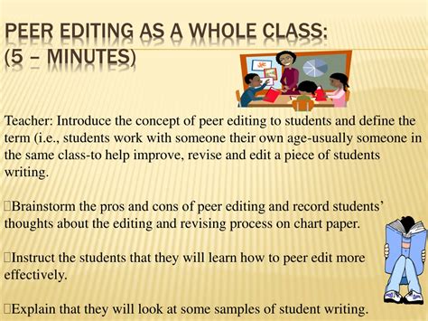 Ppt Peer Edit With Perfection Effective Strategies Powerpoint