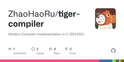 Github Zhaohaorutiger Compiler Modern Compiler Implementation In C
