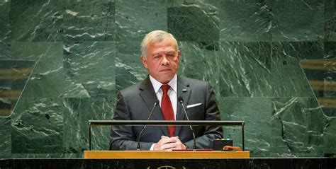King At 79th Unga Urges Countries To Join Jordan In Enforcing International Gaza Humanitarian