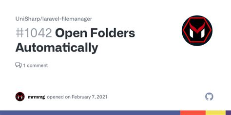 Open Folders Automatically · Issue 1042 · Unisharplaravel Filemanager