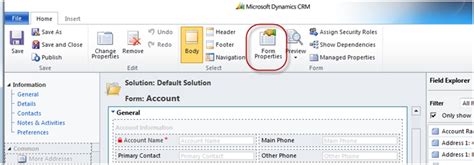 Microsoft Dynamics CRM Ease Of Use Demonstrated With Changing A Form To Read Only Based On A
