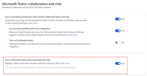 Configure Microsoft Teams Chat In Dynamics Sales Microsoft Learn