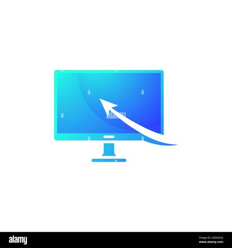 Computer Logo Stock Vector Images Alamy