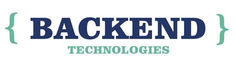 Home Backend Technologies Development Services