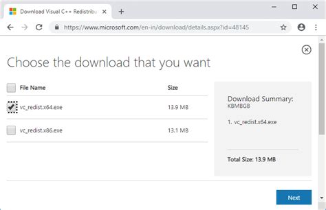 Запуск скрипта установки Microsoft Vc Redistributable Steam