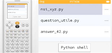Découverte De La Programmation En Python Sur La Numworks