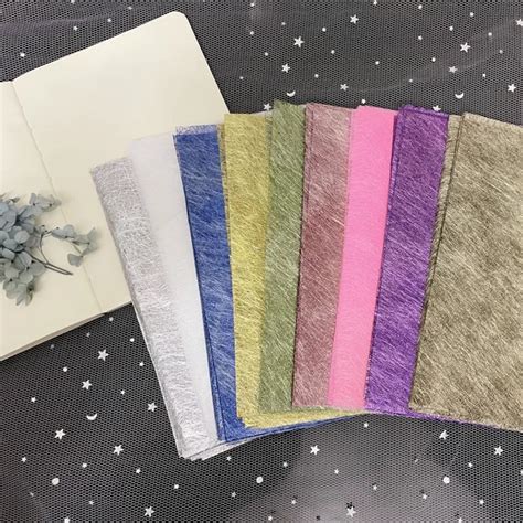 빈티지 실크웜 종이 스크랩북 장식 재료 Diy 일기 콜라주 저널 종이 종이 선물 포장지 10 개