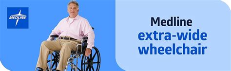 Medline Excel Extra Wide Bariatric Wheelchair For Adults