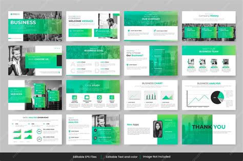 Premium Vector Project Proposal Powepoint Presentation Template